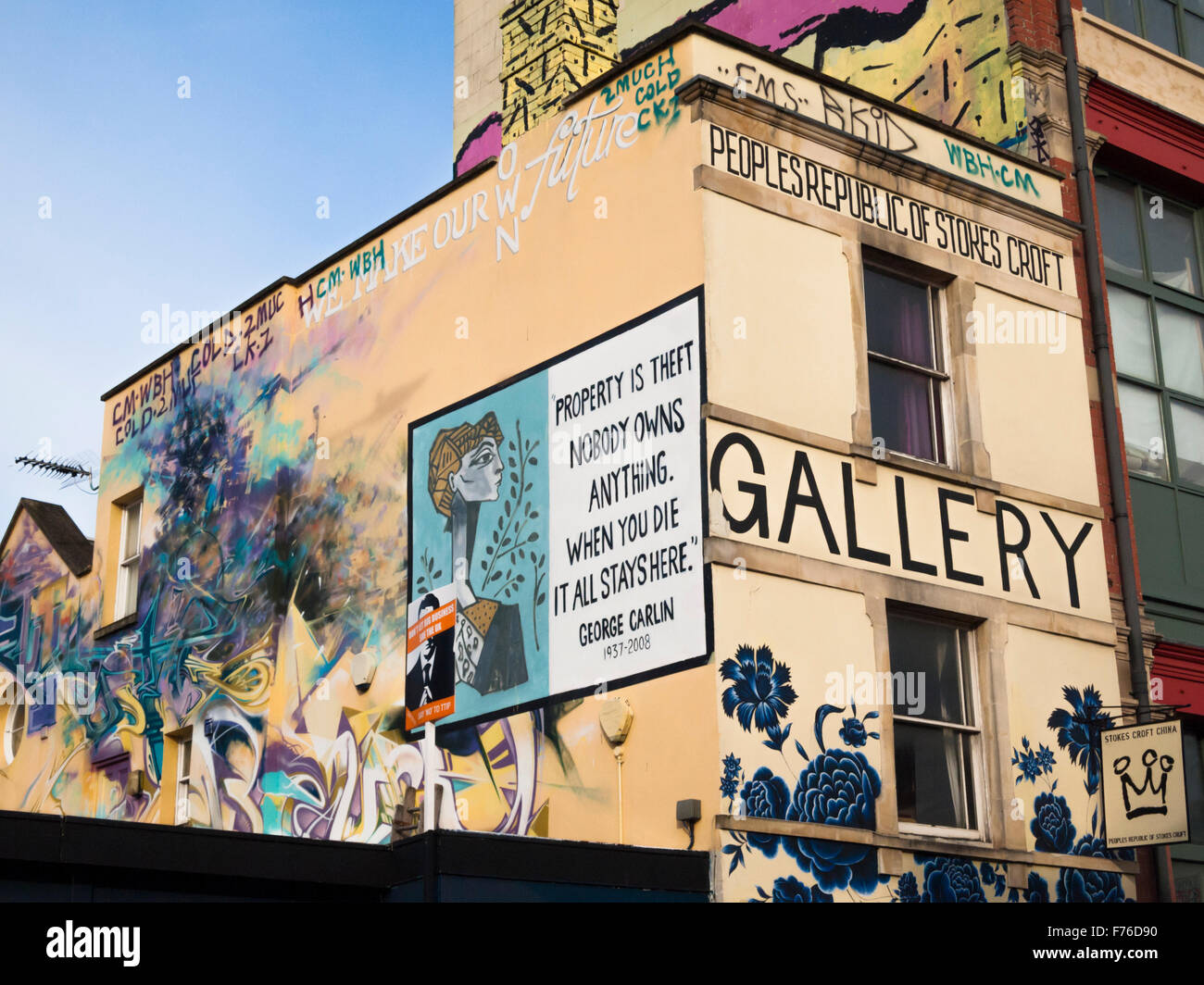 Stokes Croft Bristol England UK Stokes Croft. Murals for the Peoples ...