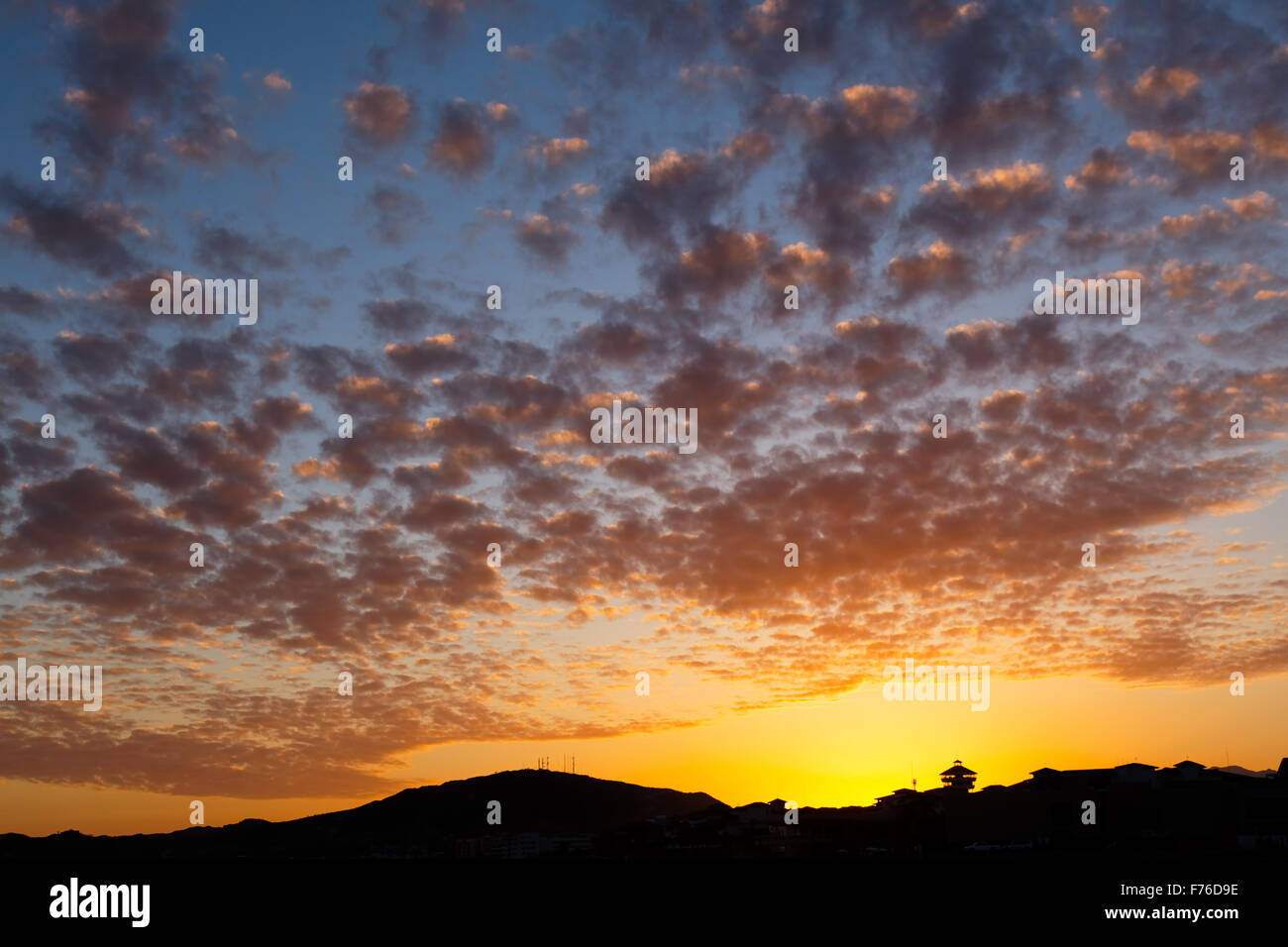 the beautiful sunset in Cabo San Lucas Stock Photo - Alamy