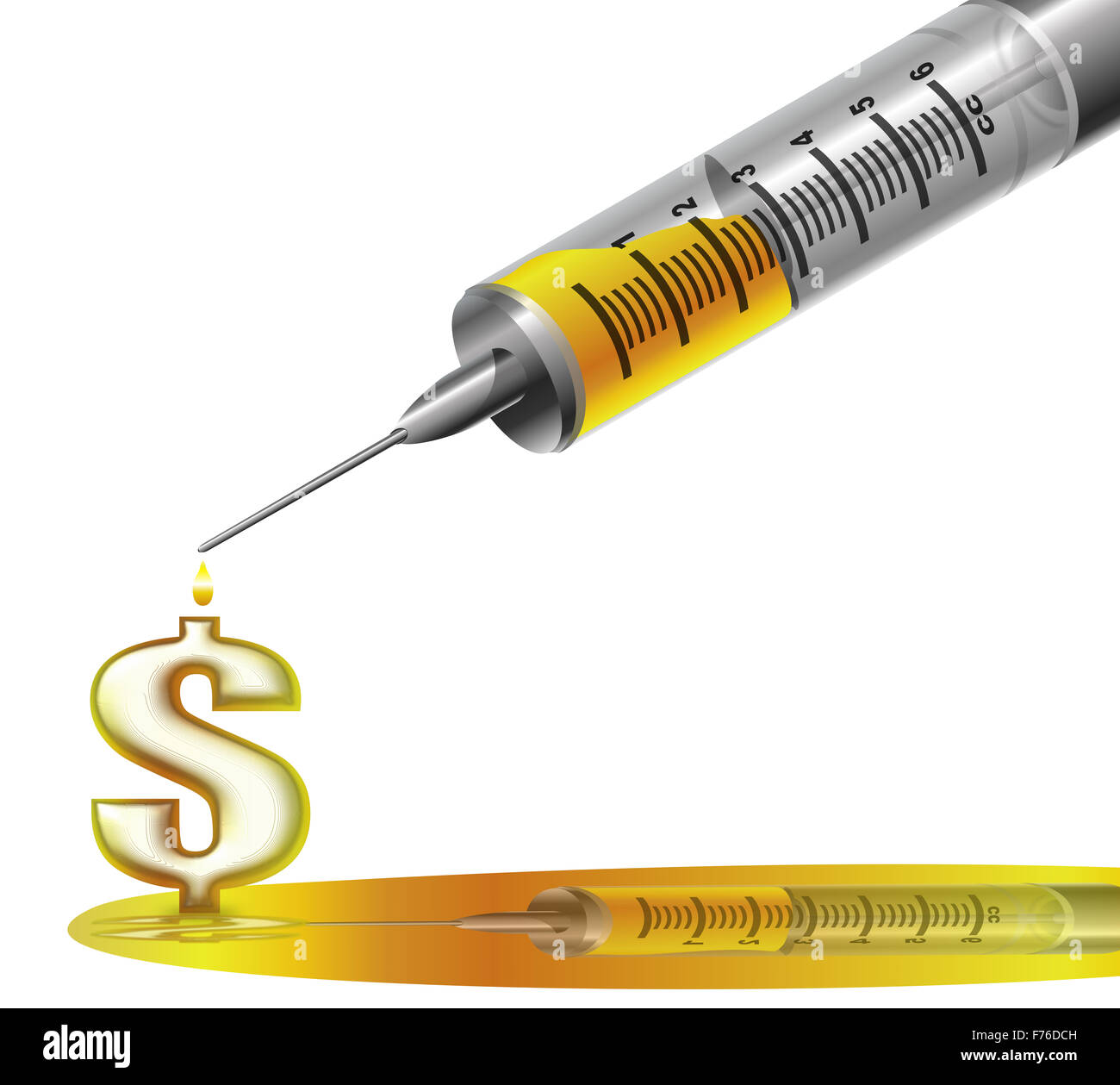 Cash Injection Concept Stock Photo - Alamy