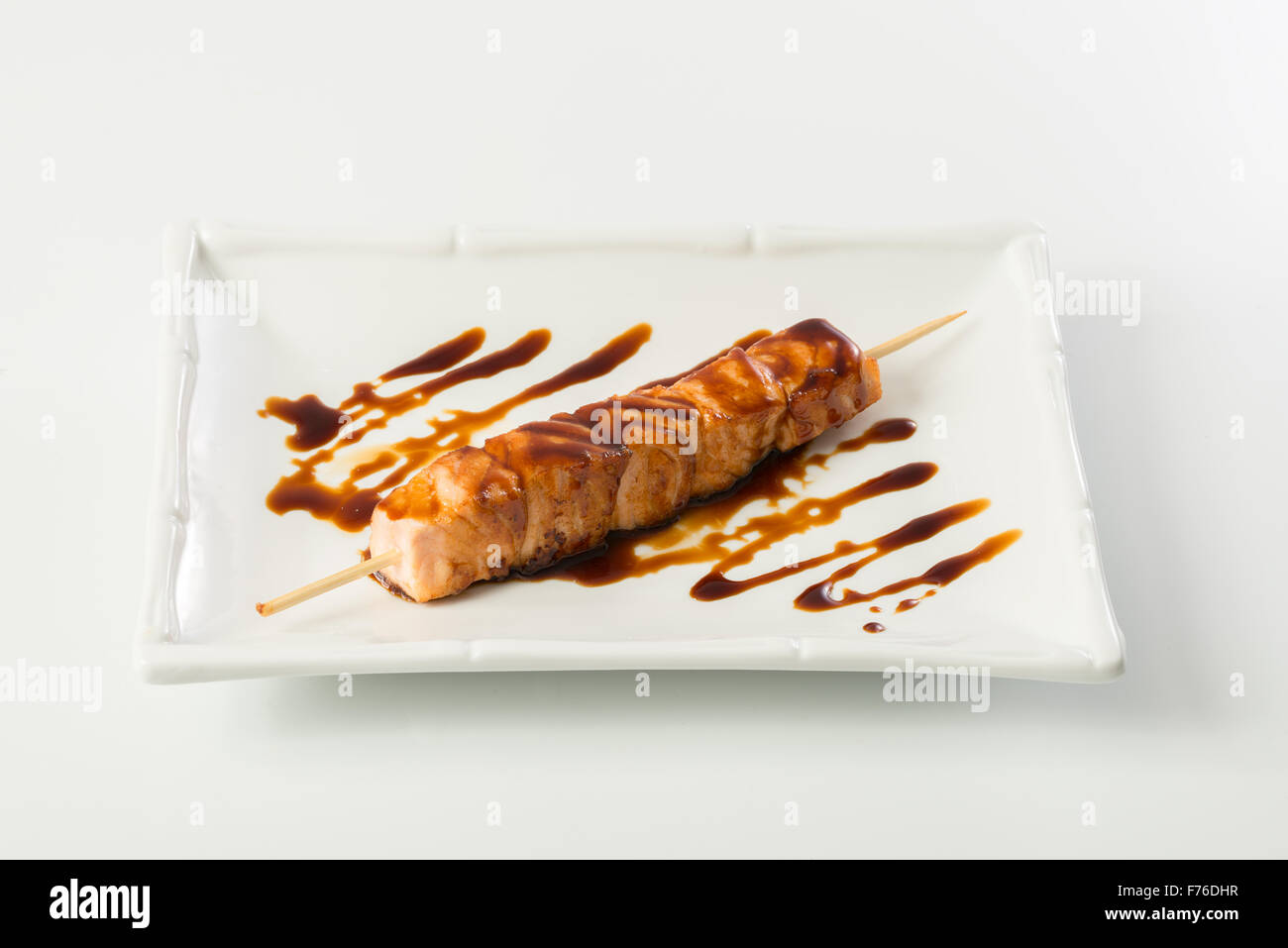 Grilled meat on a stick Stock Photo - Alamy