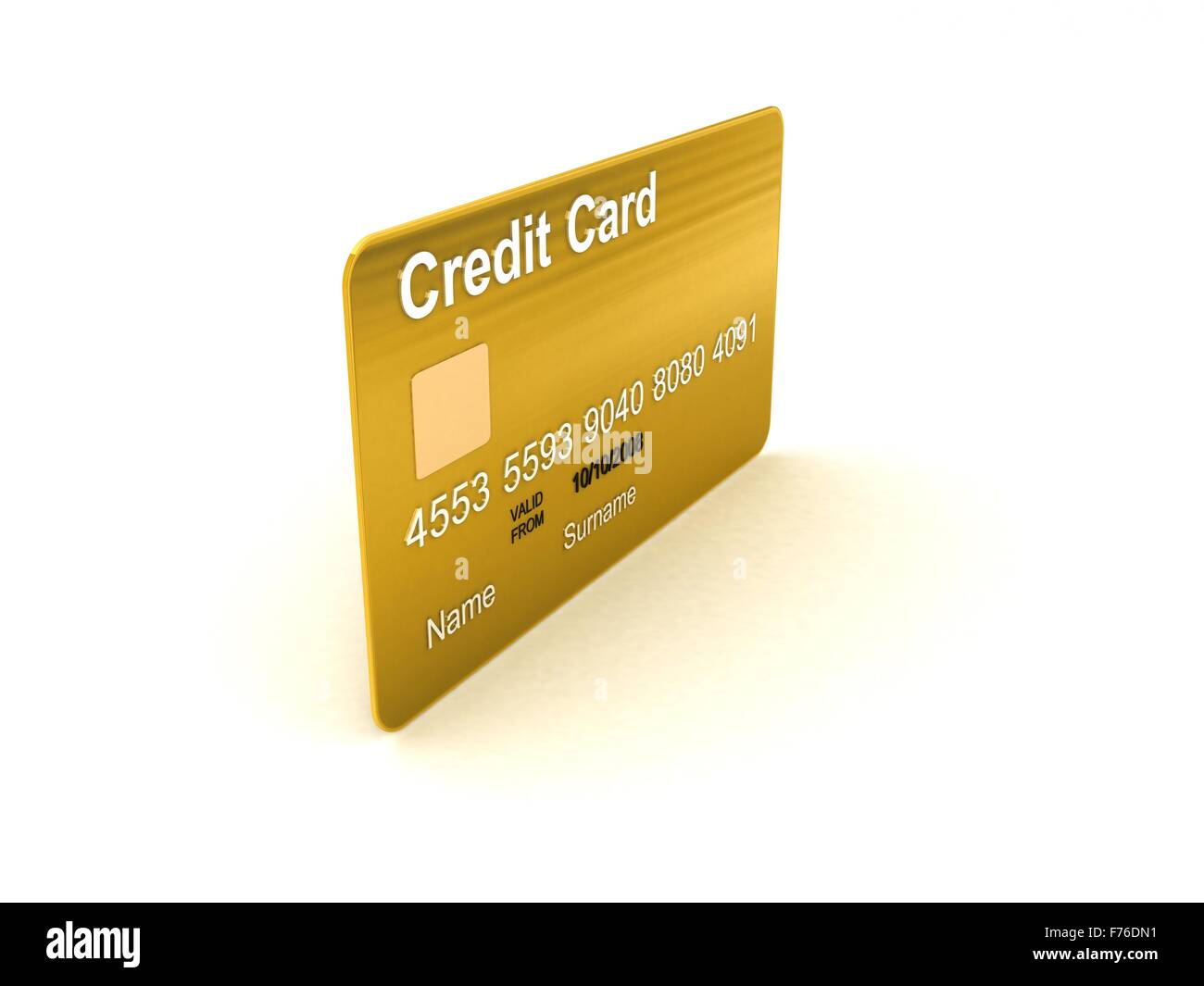 side view of credit card Stock Photo - Alamy