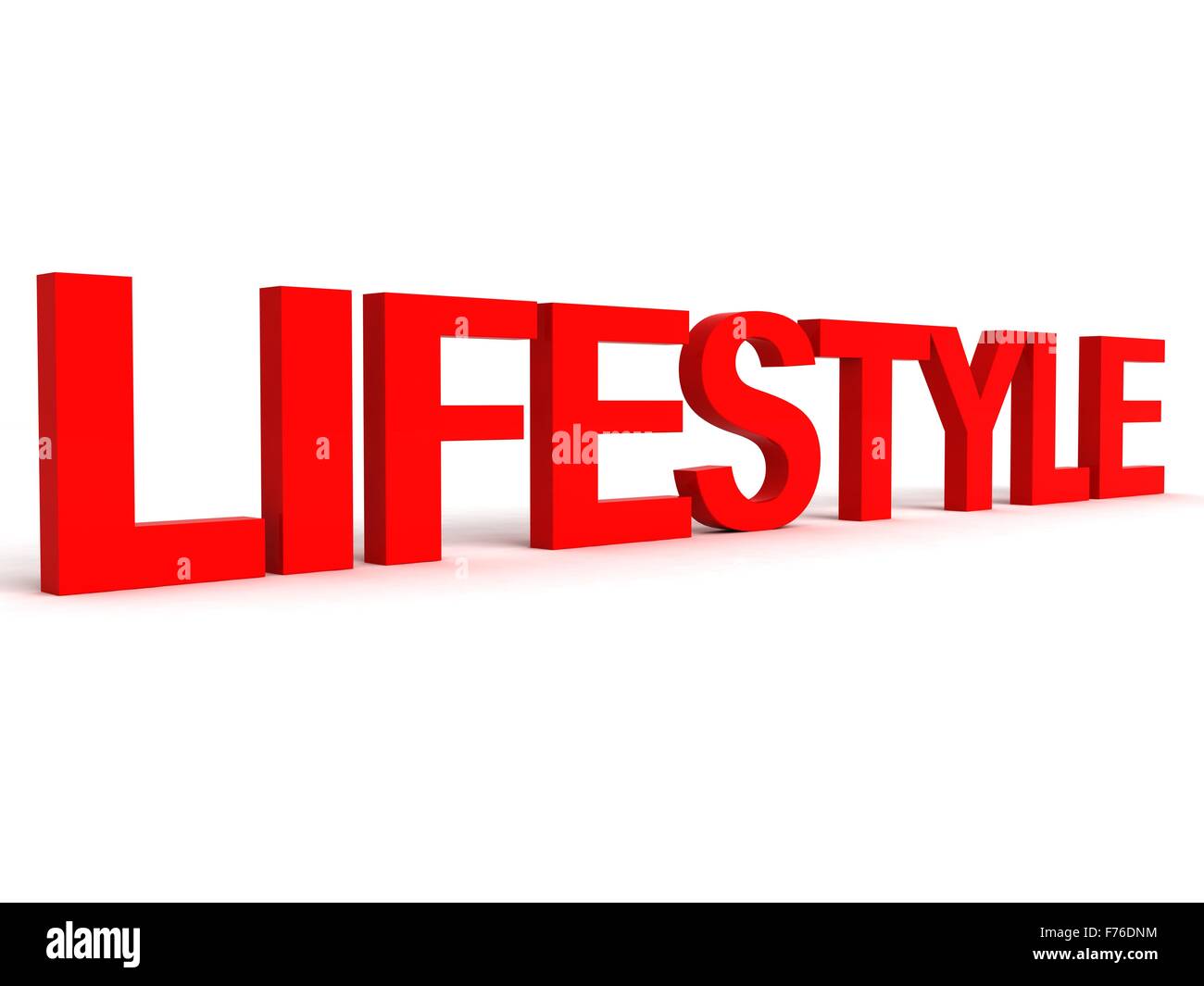 Dimensional letters Cut Out Stock Images & Pictures - Alamy