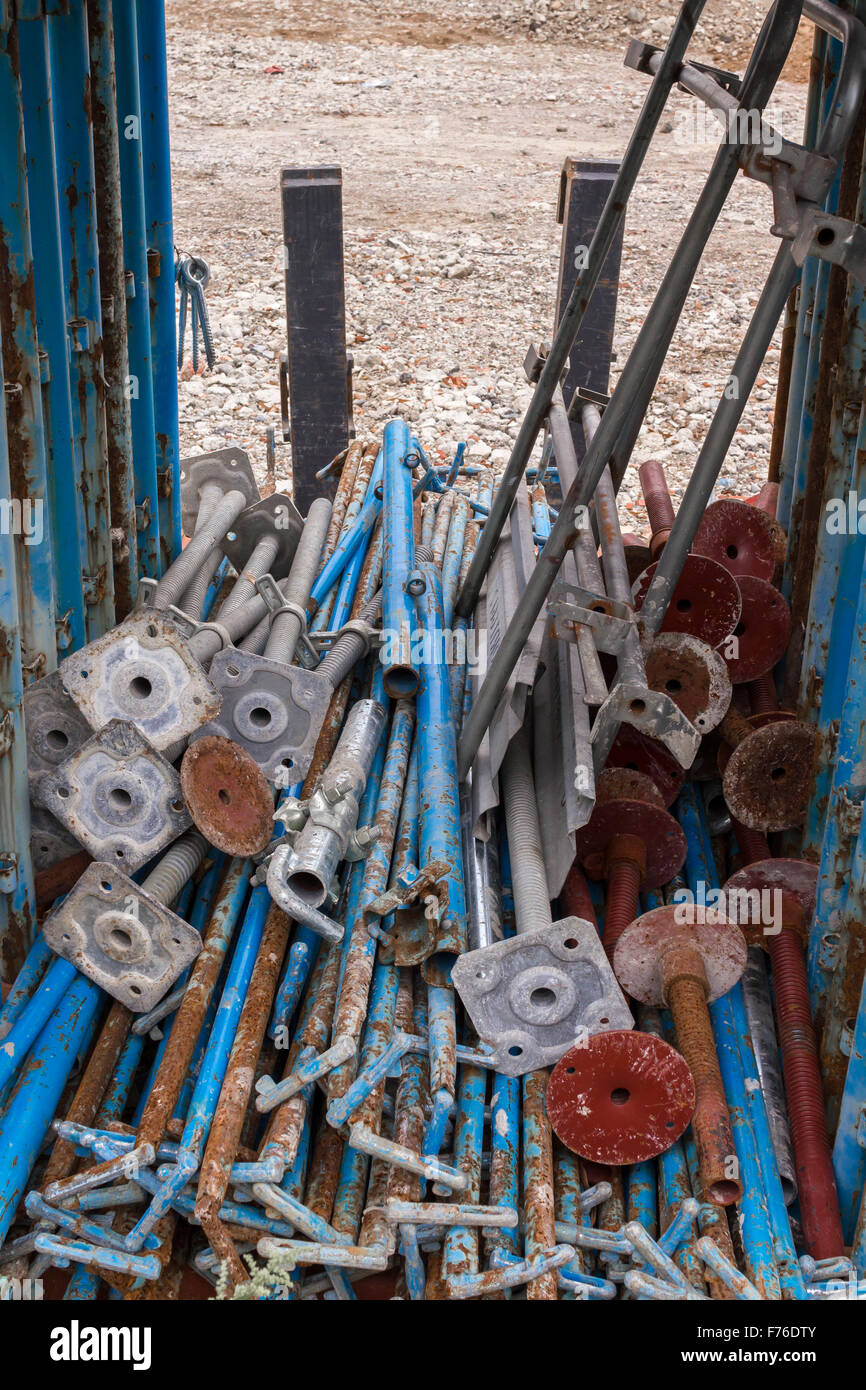 Scaffolding used in construction hi-res stock photography and images ...