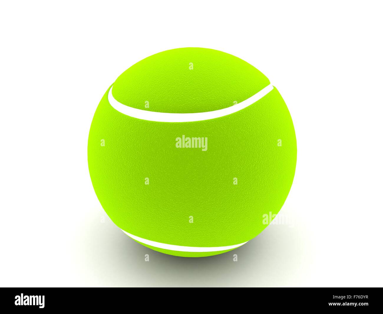 three dimensional tennis ball Stock Photo - Alamy