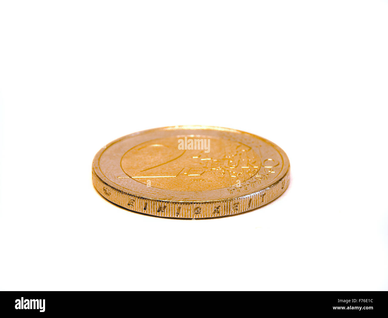 Two euro coin Stock Photo - Alamy