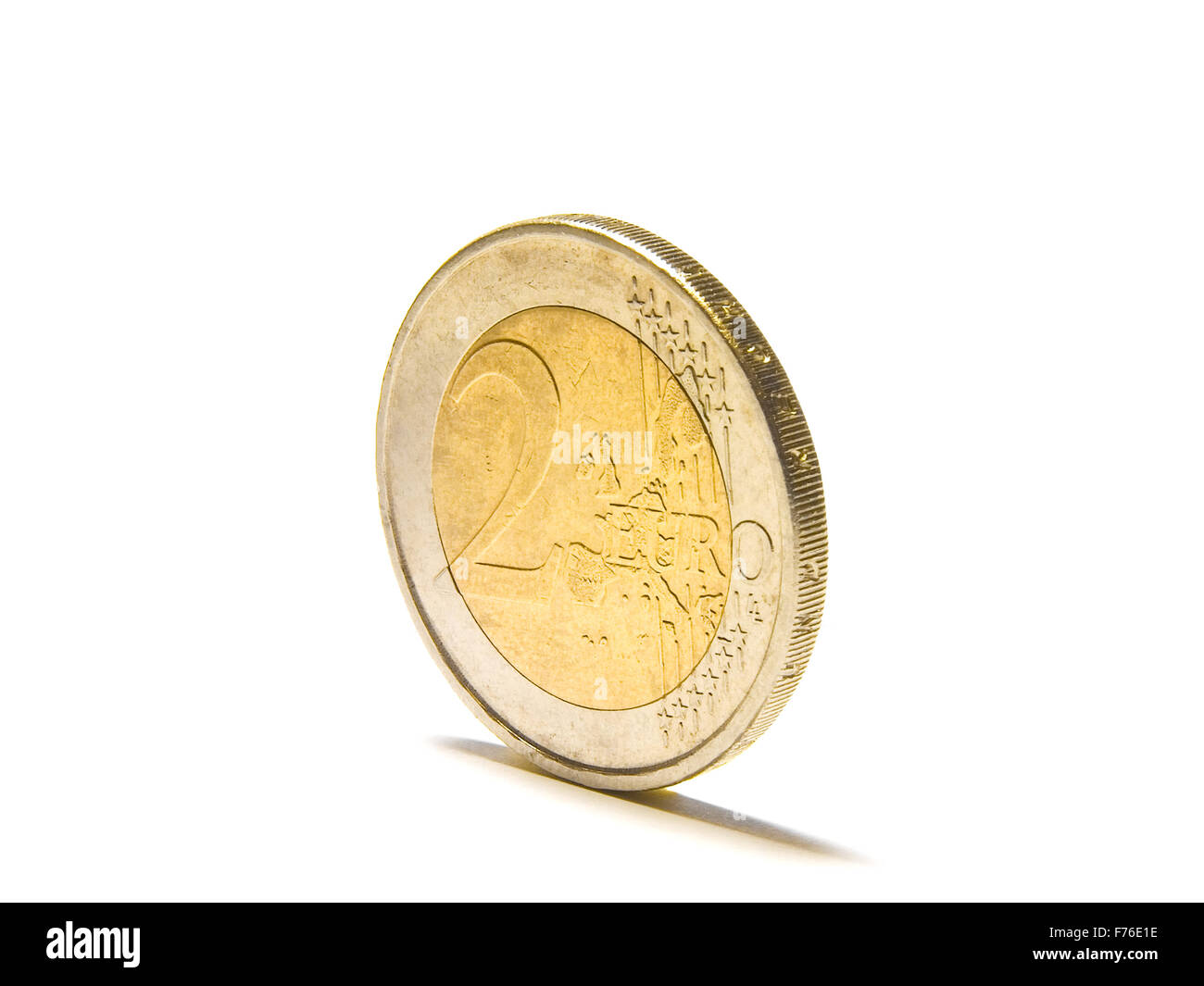 Two euro coin Stock Photo - Alamy