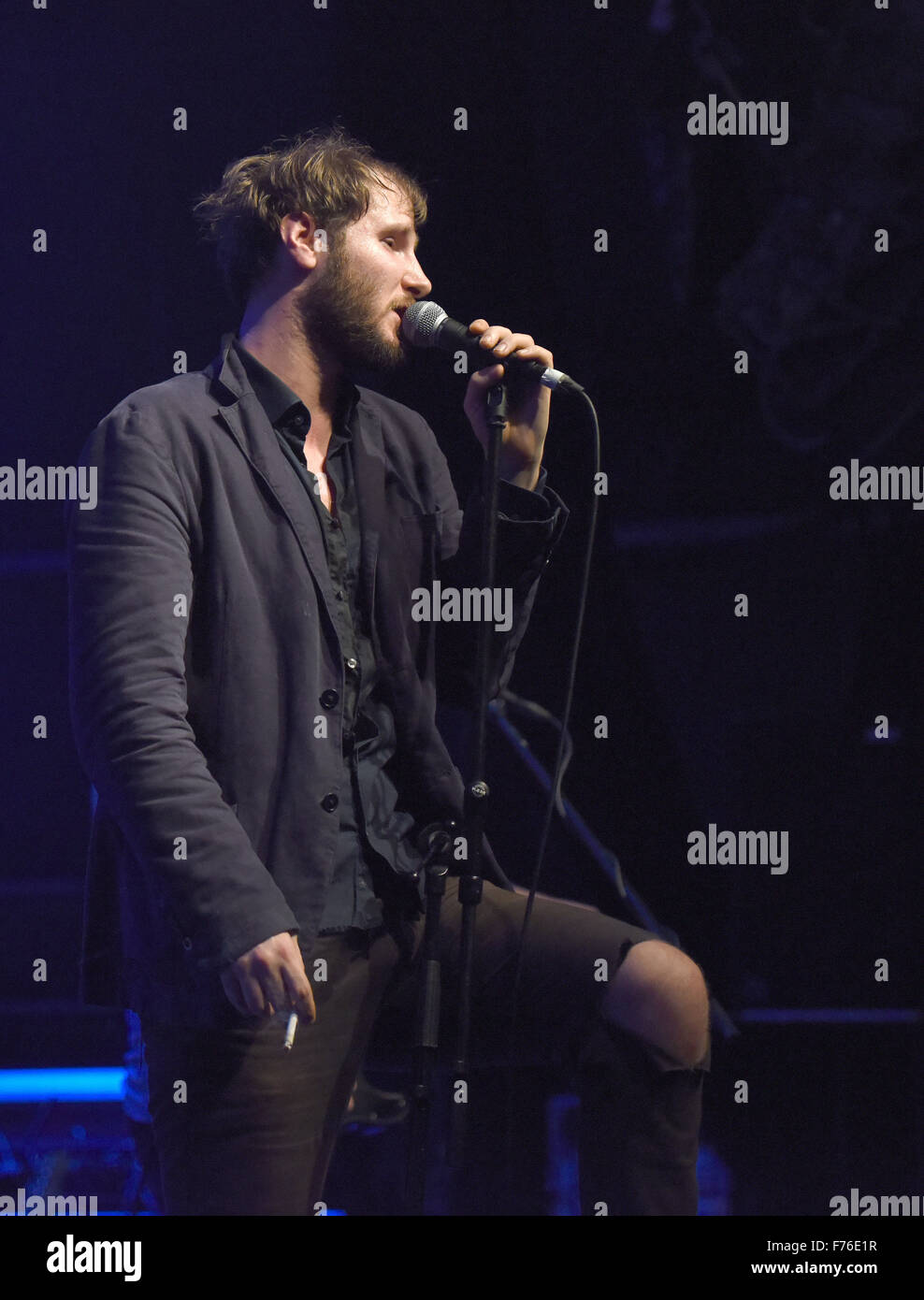 Dortmund, Germany. 25th Nov, 2015. Singer Michael Marco Fitzthum (a.k.a ...