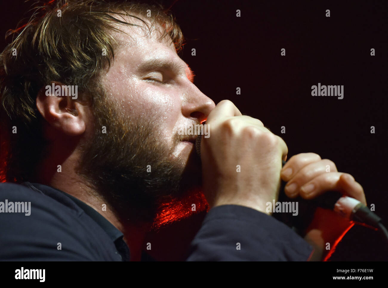 Dortmund, Germany. 25th Nov, 2015. Singer Michael Marco Fitzthum (a.k.a ...