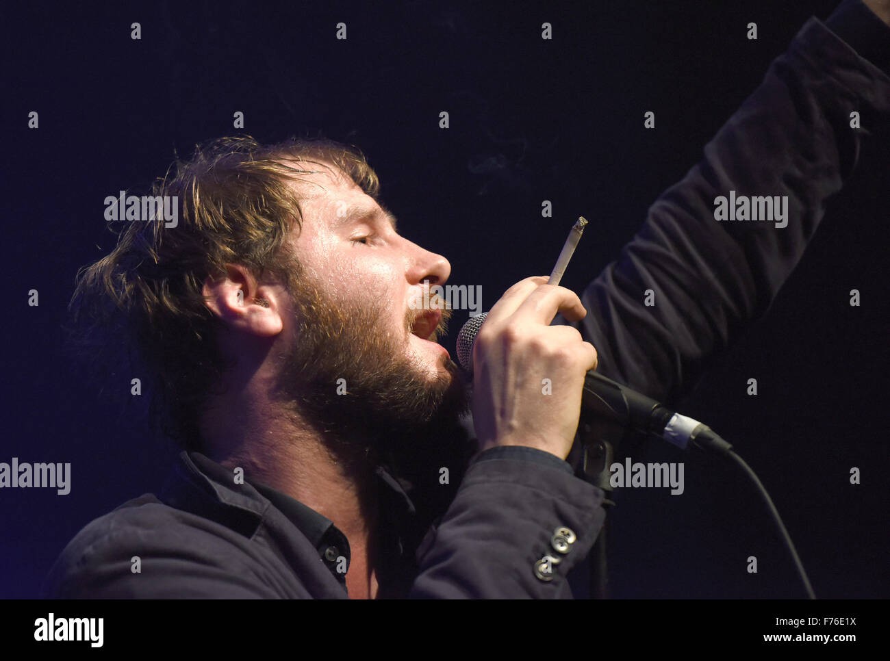 Dortmund, Germany. 25th Nov, 2015. Singer Michael Marco Fitzthum (a.k.a ...