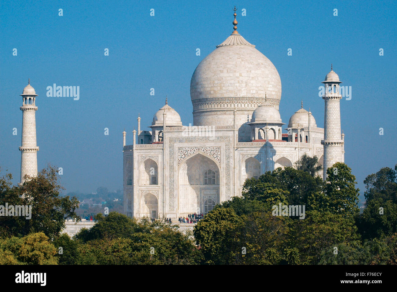 Taj Mahal, white marble mausoleum, wonder of the world, UNESCO World ...