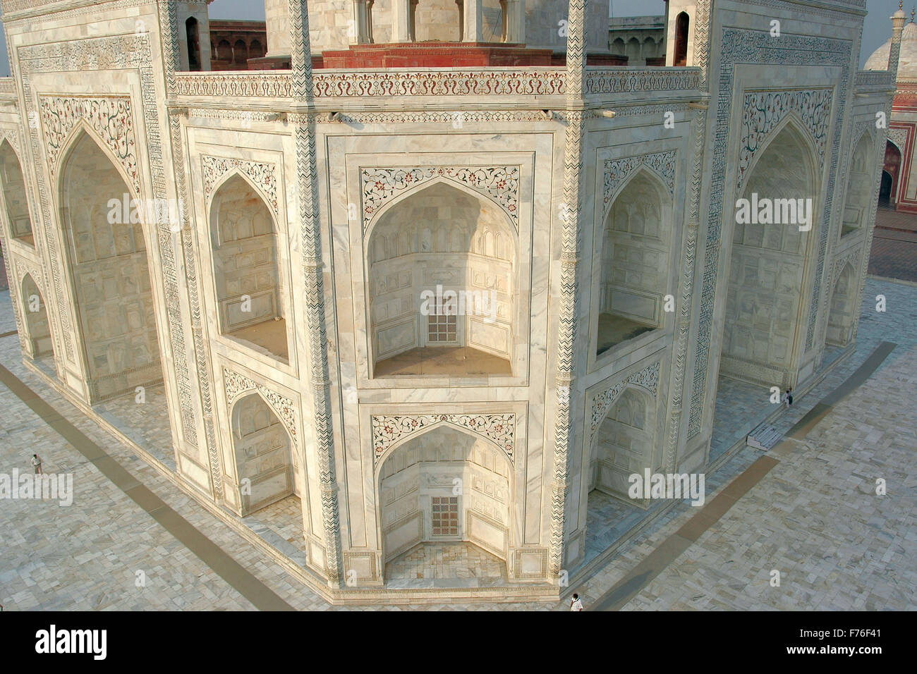 Taj mahal aerial view hi-res stock photography and images - Alamy
