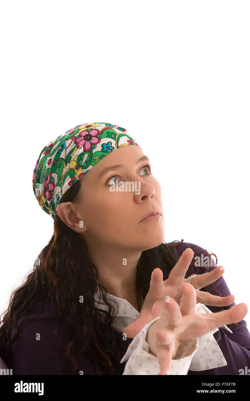 Mystical woman hi-res stock photography and images - Alamy