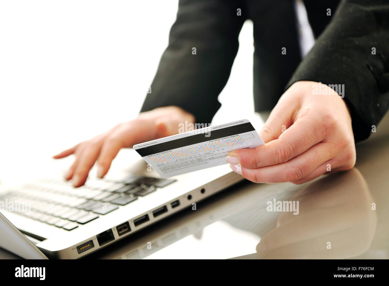 business woman making online money transaction Stock Photo - Alamy