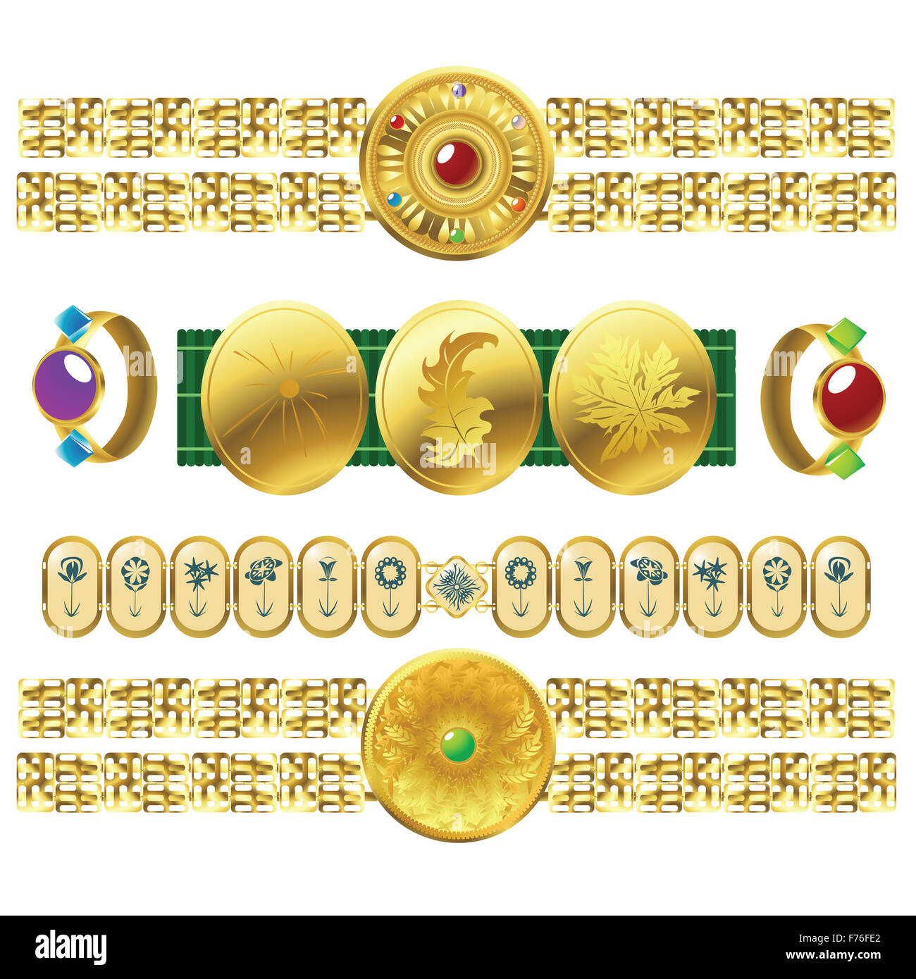 Golden jewel hi-res stock photography and images - Alamy