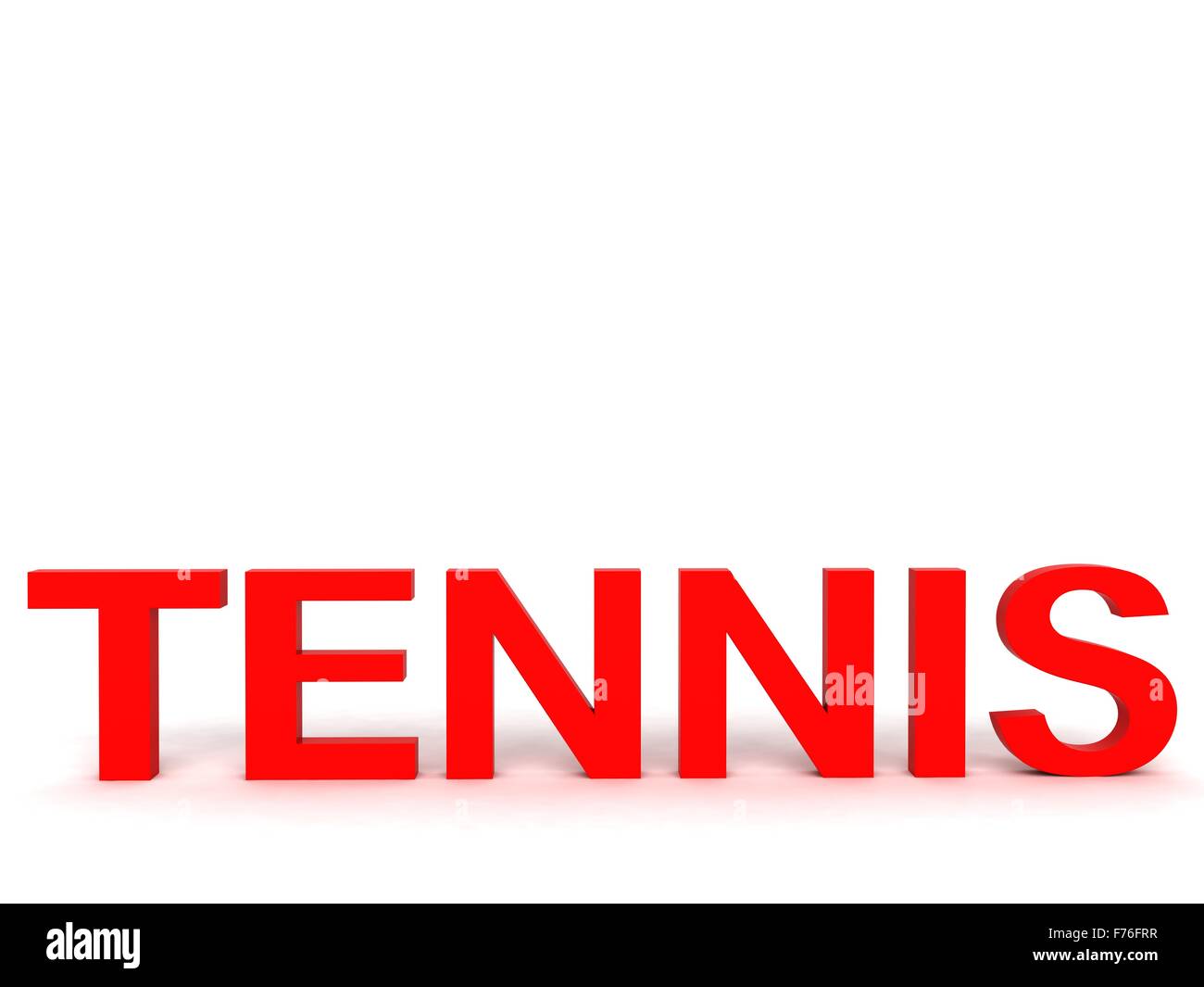 Tennis word hi-res stock photography and images - Alamy