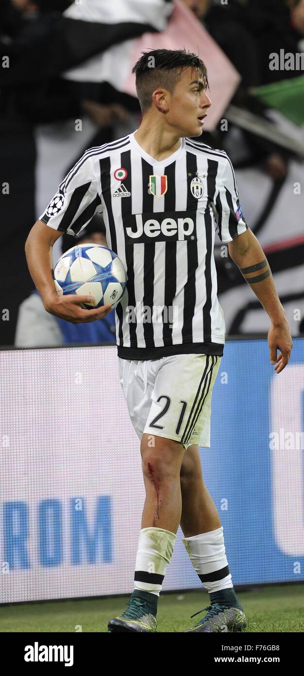 Juventus' player Paulo Dybala during the Uefa Champions League soccer ...