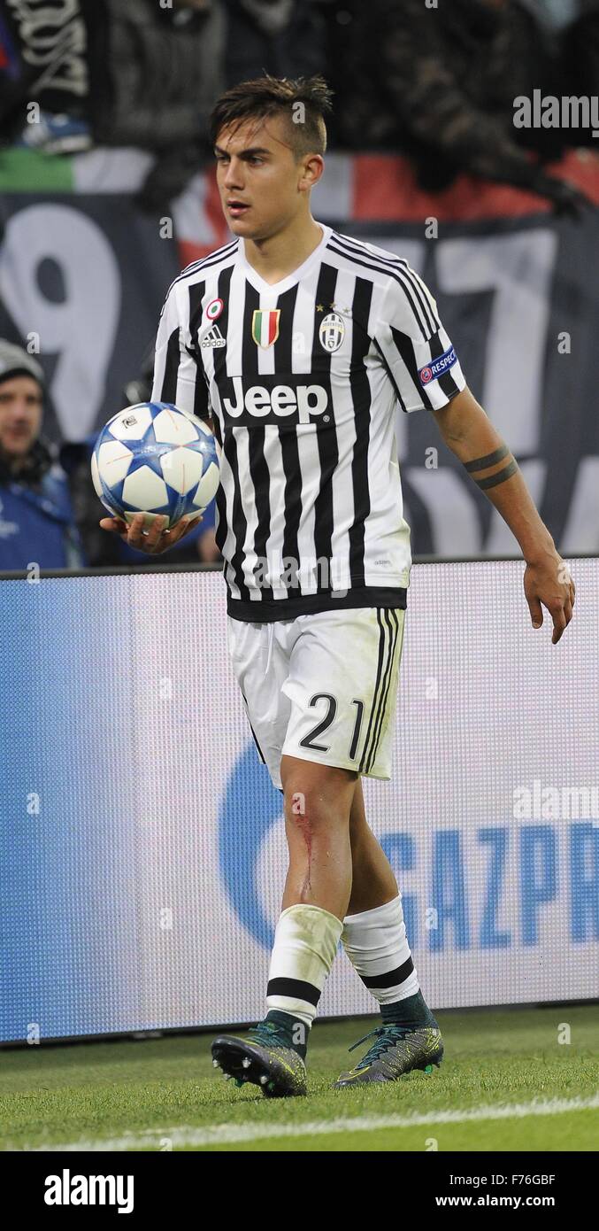 Juventus' player Paulo Dybala during the Uefa Champions League soccer ...