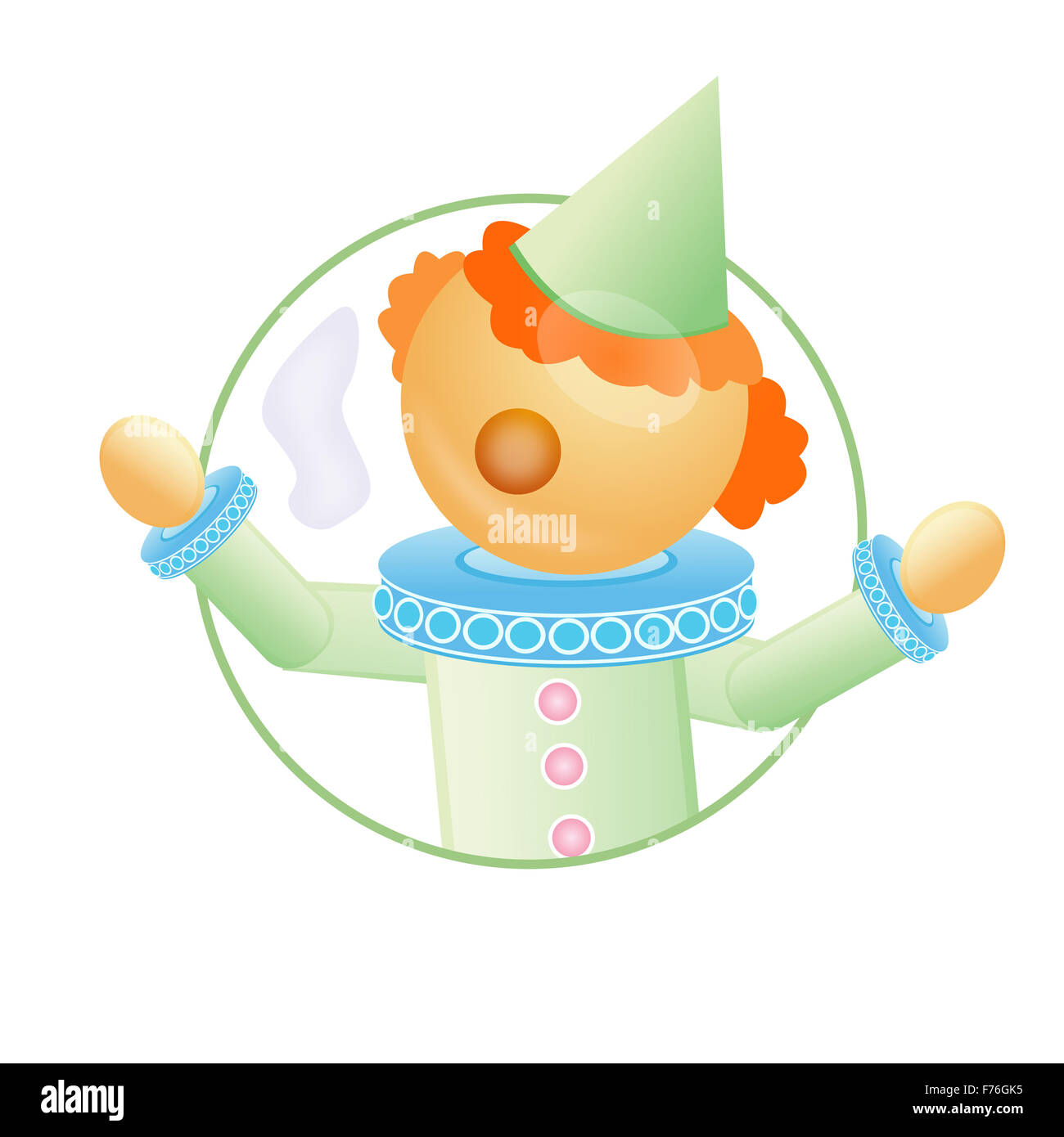 Clown logo hi-res stock photography and images - Alamy