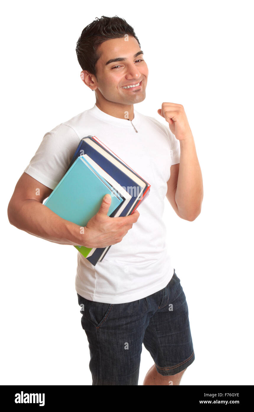 Happy University Student Acceptance Stock Photo - Alamy