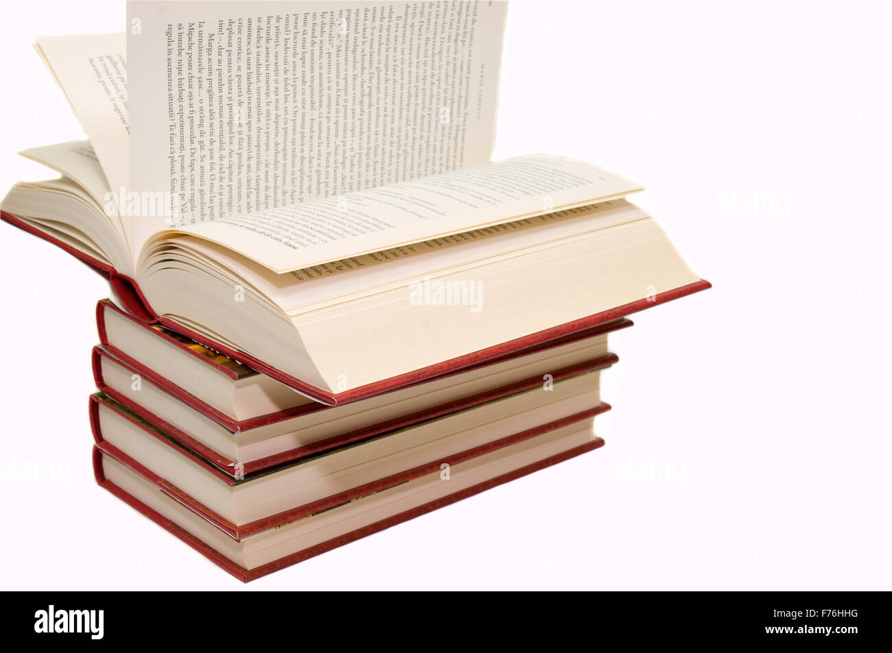 stack of books Stock Photo - Alamy