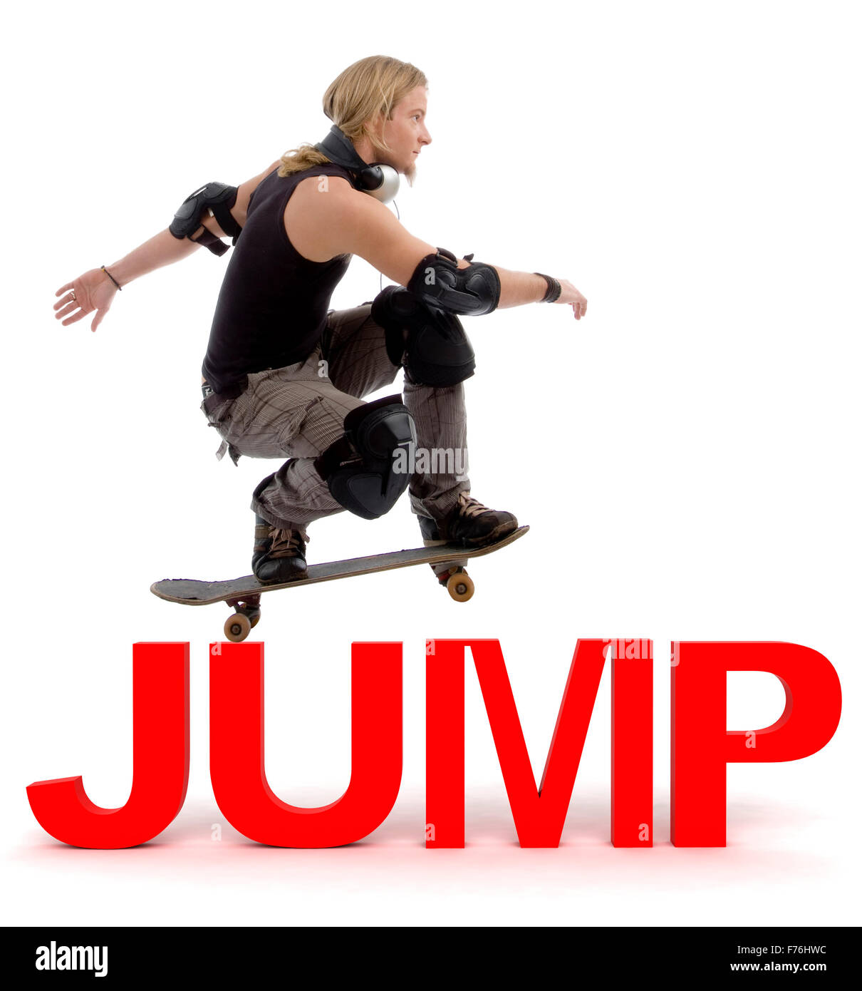 Jumping man 3d model hi-res stock photography and images - Alamy