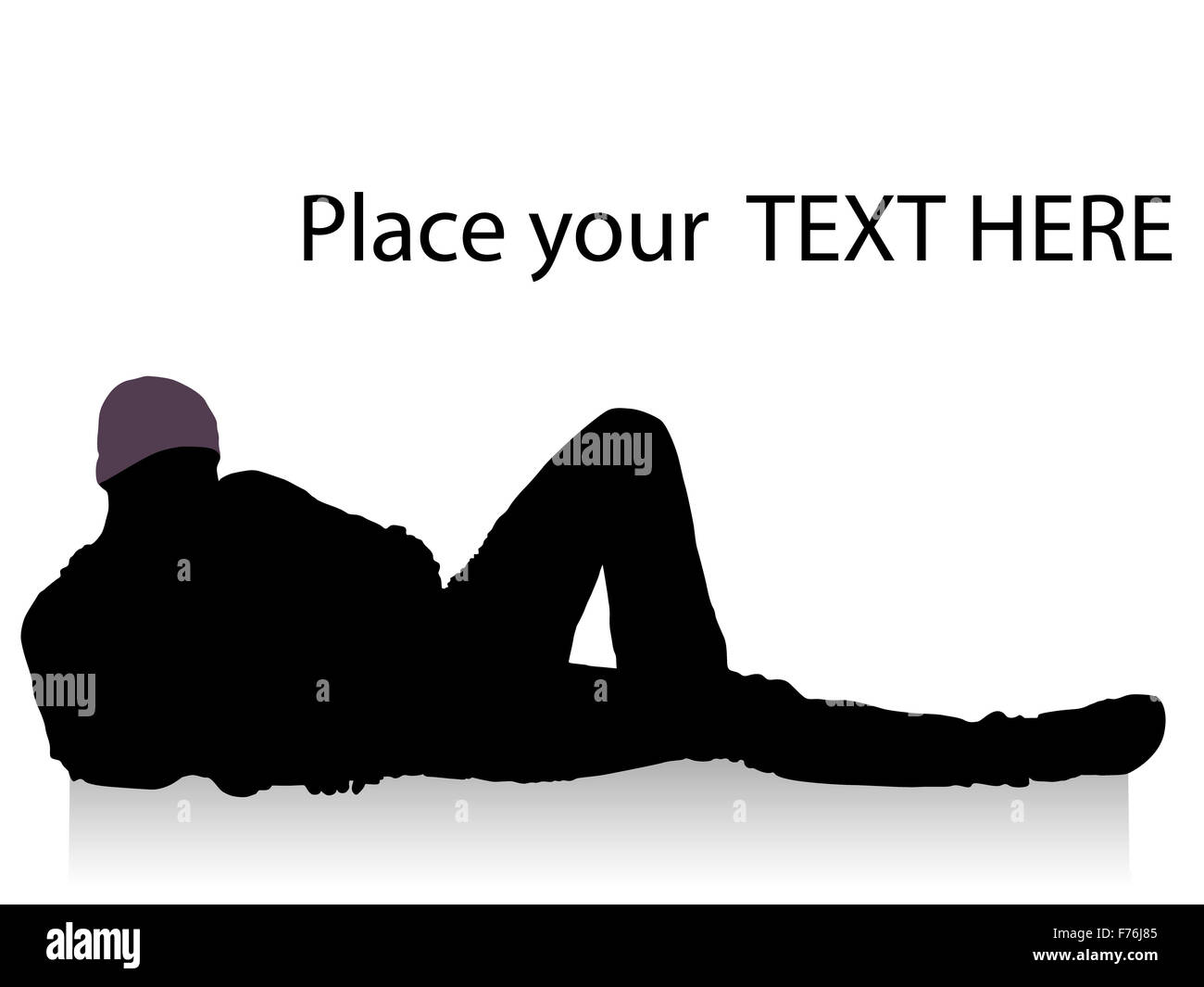 Model pose lying down hi-res stock photography and images - Alamy