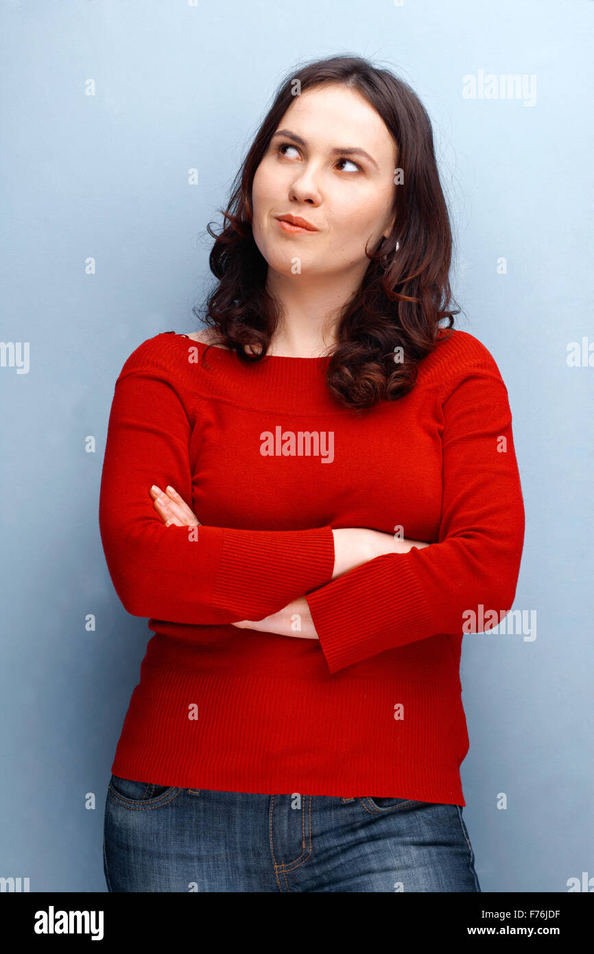 Girl With Folded Hands Stock Photo - Alamy Girl With Folded Hands Stock Photo - Alamy