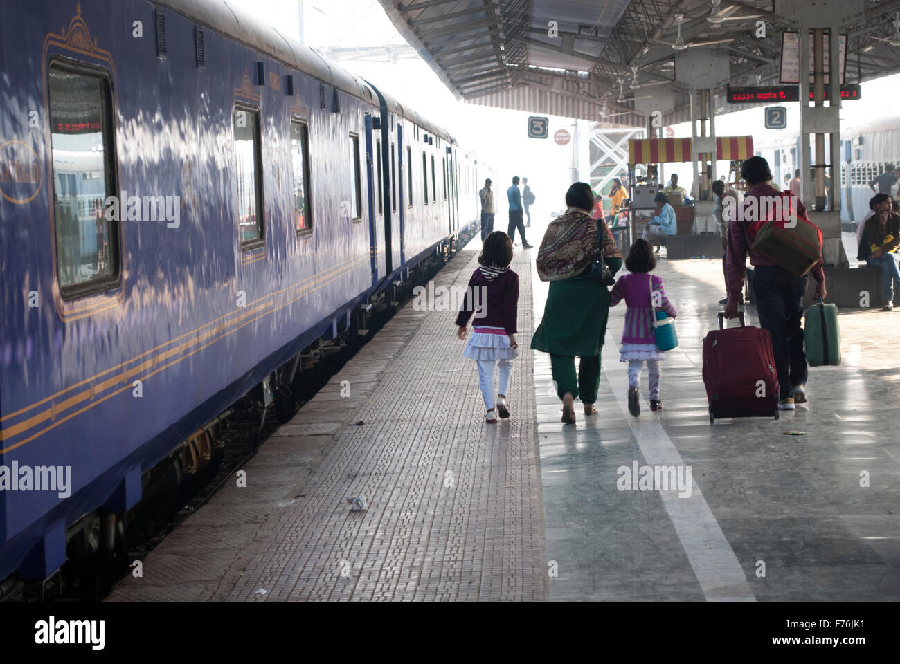 Tundla railway station, uttar pradesh, india, asia Stock Photo - Alamy