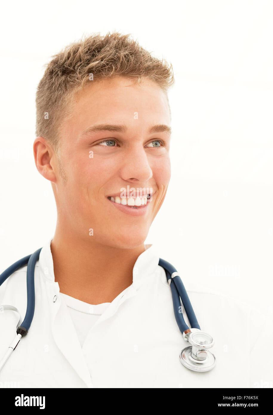 Young smiling doctor Stock Photo - Alamy