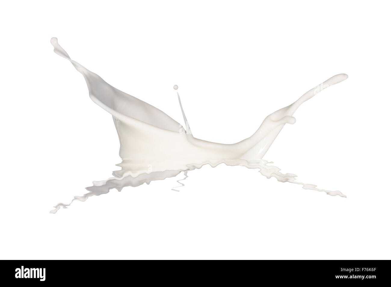 Milk drop Cut Out Stock Images & Pictures - Alamy