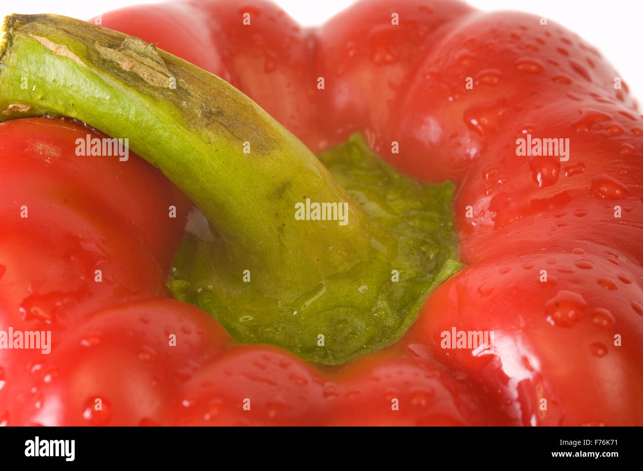 macro red pepper Stock Photo - Alamy