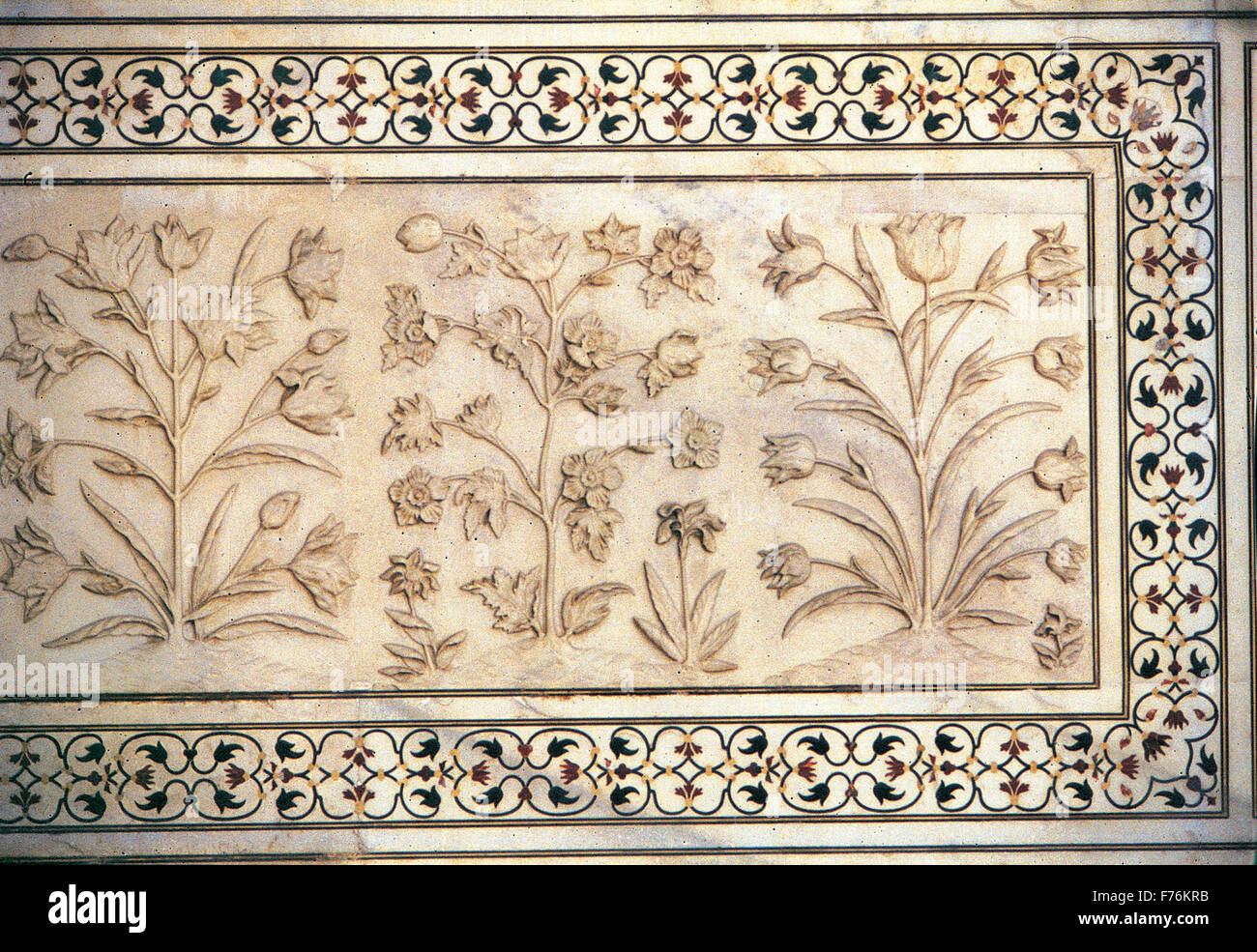 Taj mahal walls hi-res stock photography and images - Alamy