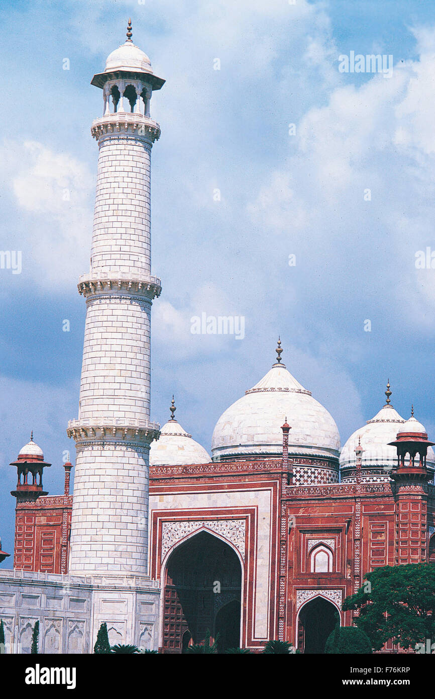 Taj mahal mosque masjid india hi-res stock photography and images - Alamy