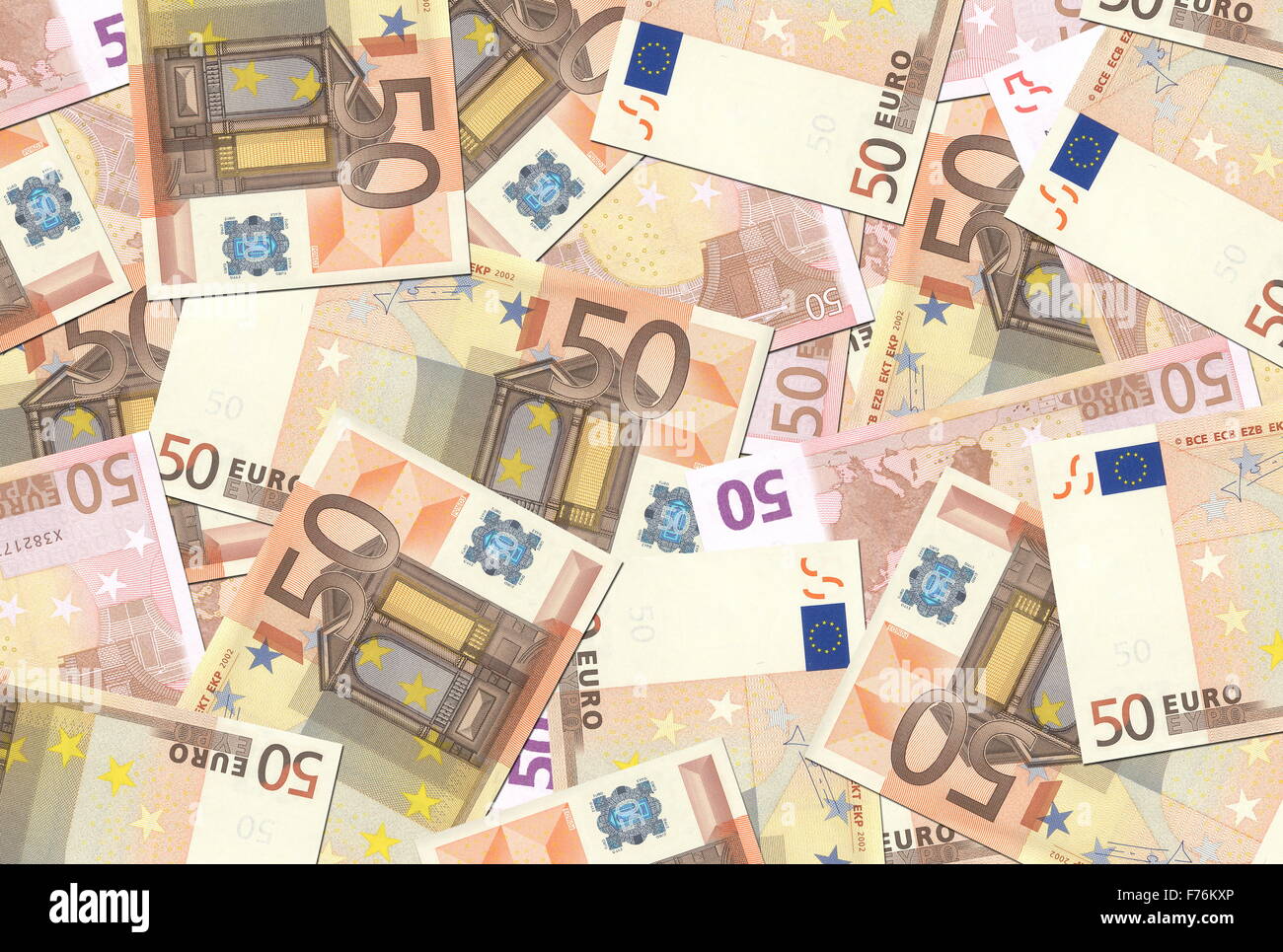 50 Euro Notes Texture Stock Photo - Alamy