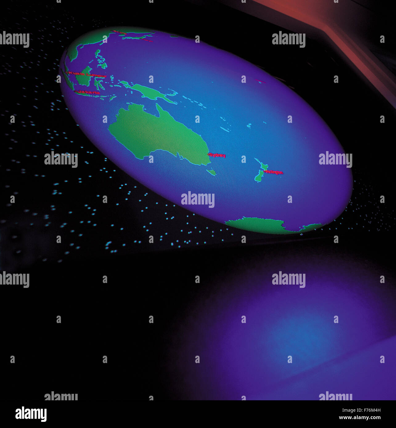 World map of Australia Stock Photo - Alamy