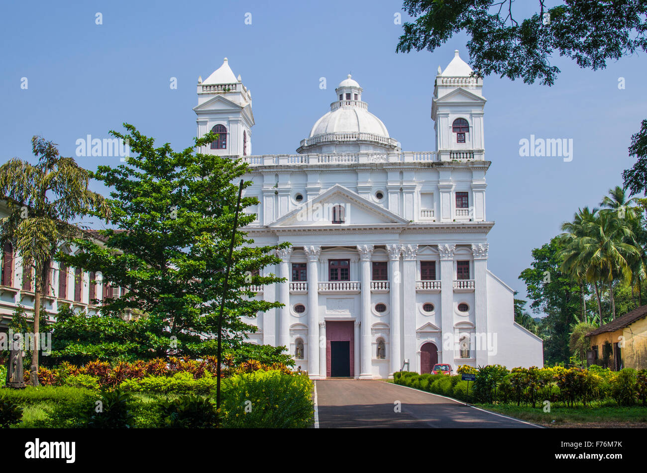 Catholic temple of Saint Kaetan Stock Photo - Alamy