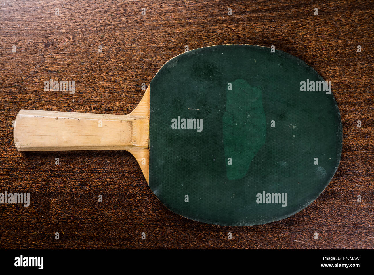 Vintage ping pong paddle Stock Photo - Alamy
