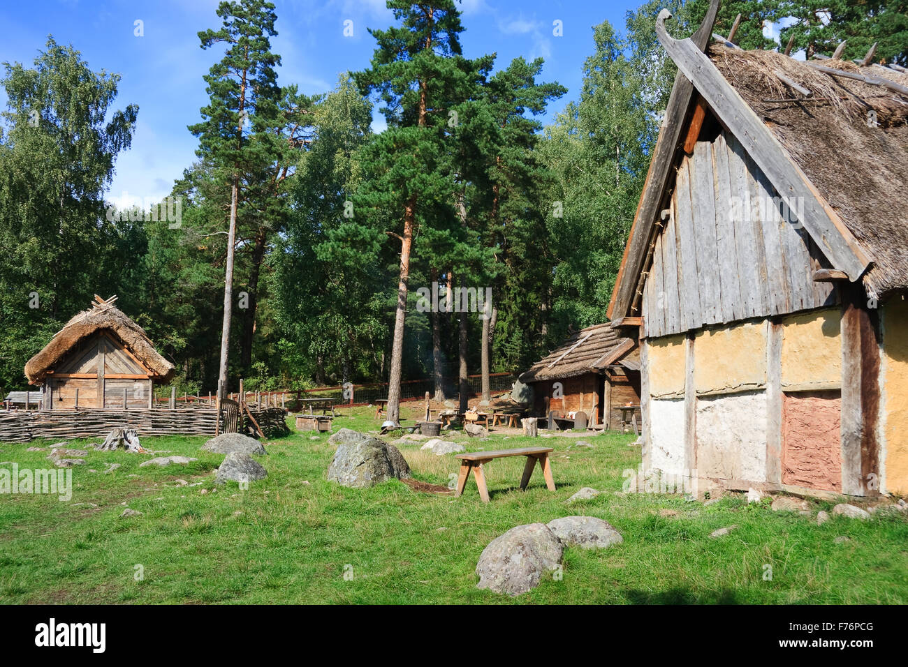 Viking Vikings Village High Resolution Stock Photography and Images - Alamy