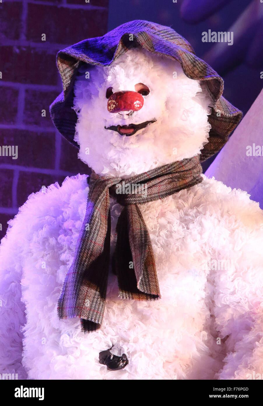 London, UK. 25th Nov, 2015. The Snowman - a new production at the ...