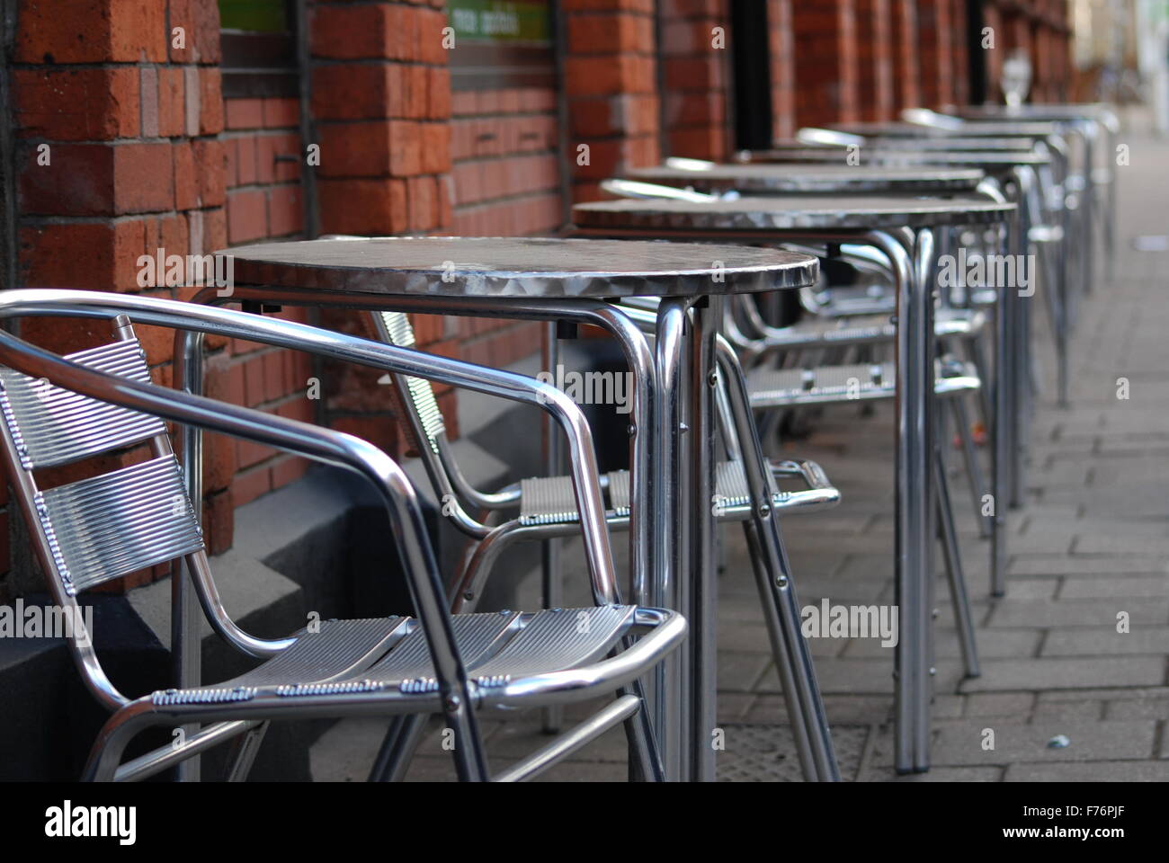 Silver chairs hi-res stock photography and images - Alamy