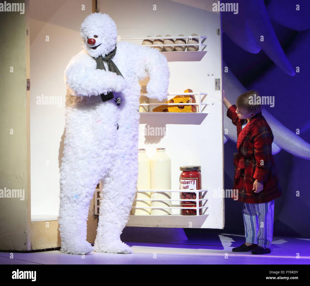 London, UK. 25th Nov, 2015. The Snowman - a new production at the ...