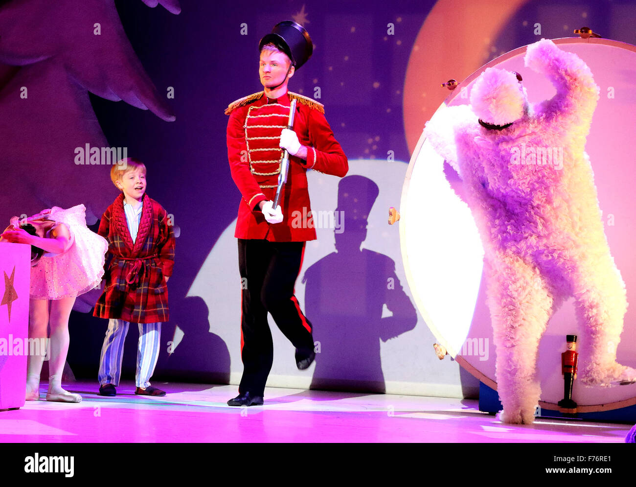 London, UK. 25th Nov, 2015. The Snowman - a new production at the ...