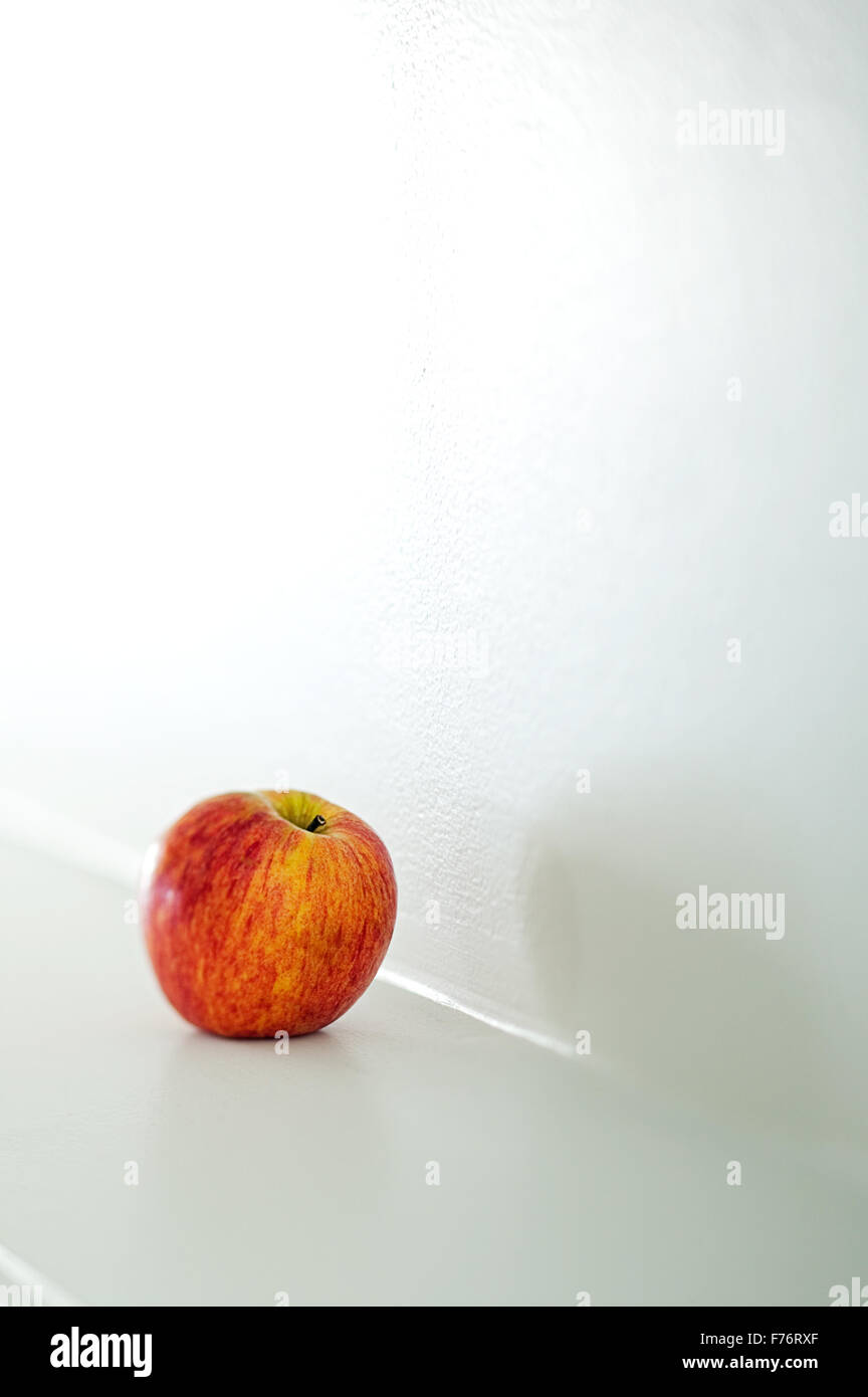 Apple on mantle Stock Photo - Alamy