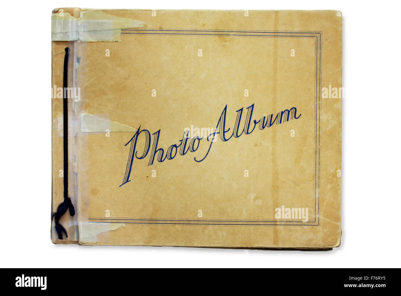 Vintage Photo Album Stock Photo - Alamy