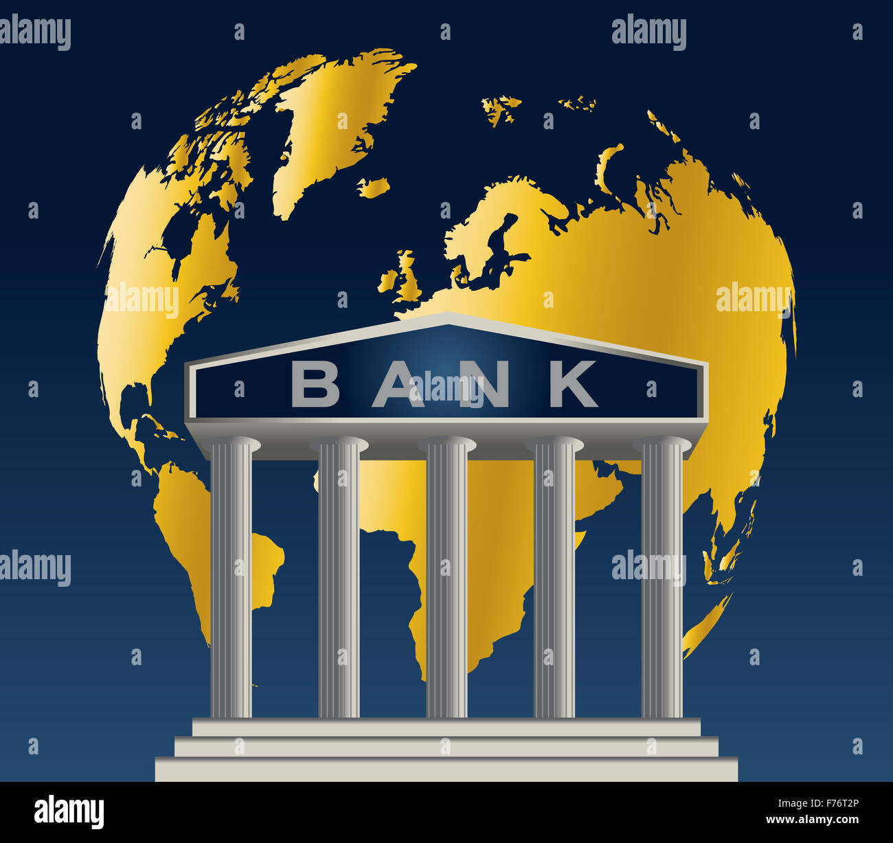 World wide Bank Stock Photo - Alamy