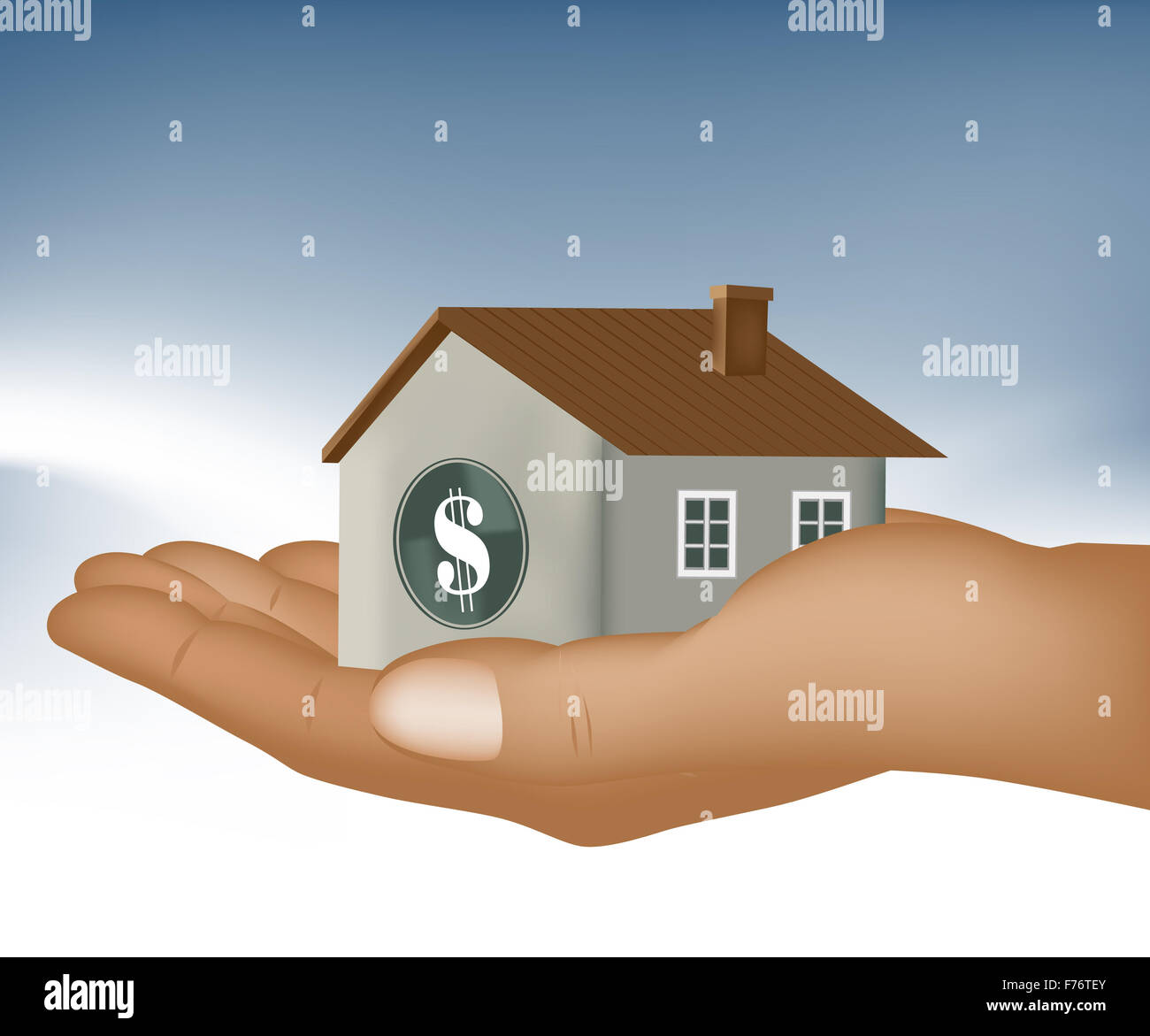 Home Loan 02 Stock Photo - Alamy