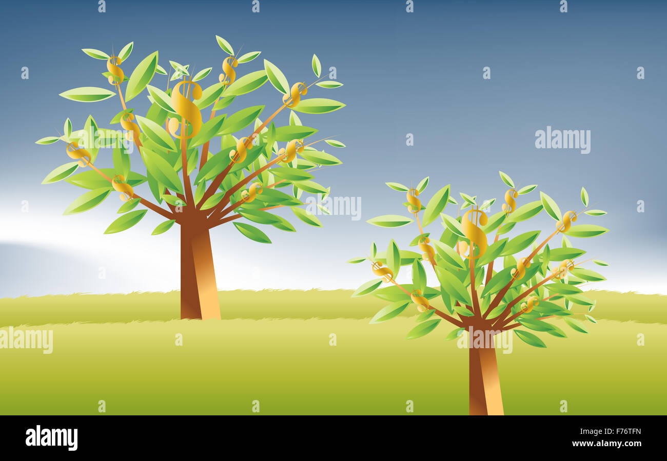 Money Land 03 Stock Photo - Alamy