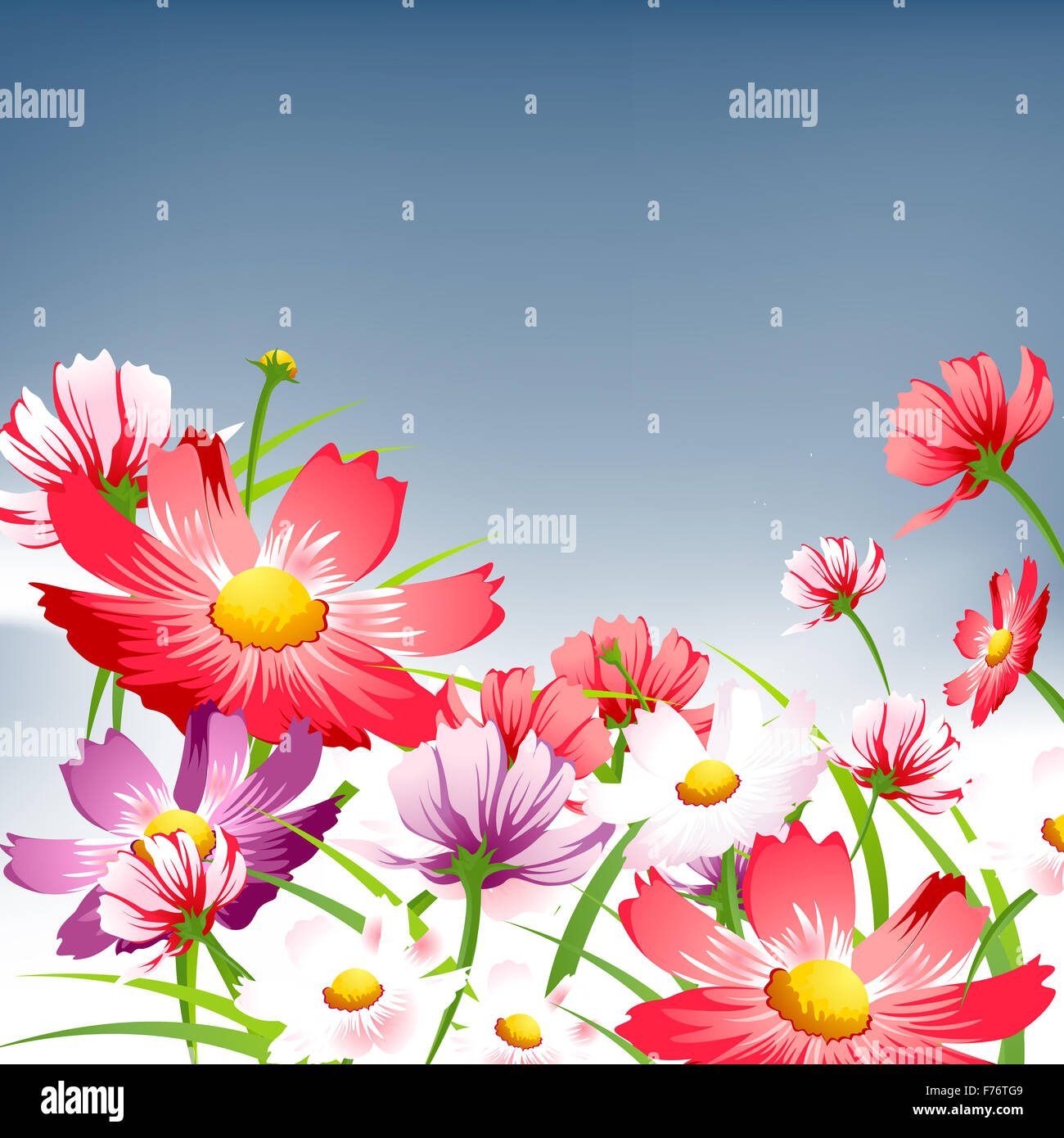 Flower Background 01 Stock Photo - Alamy