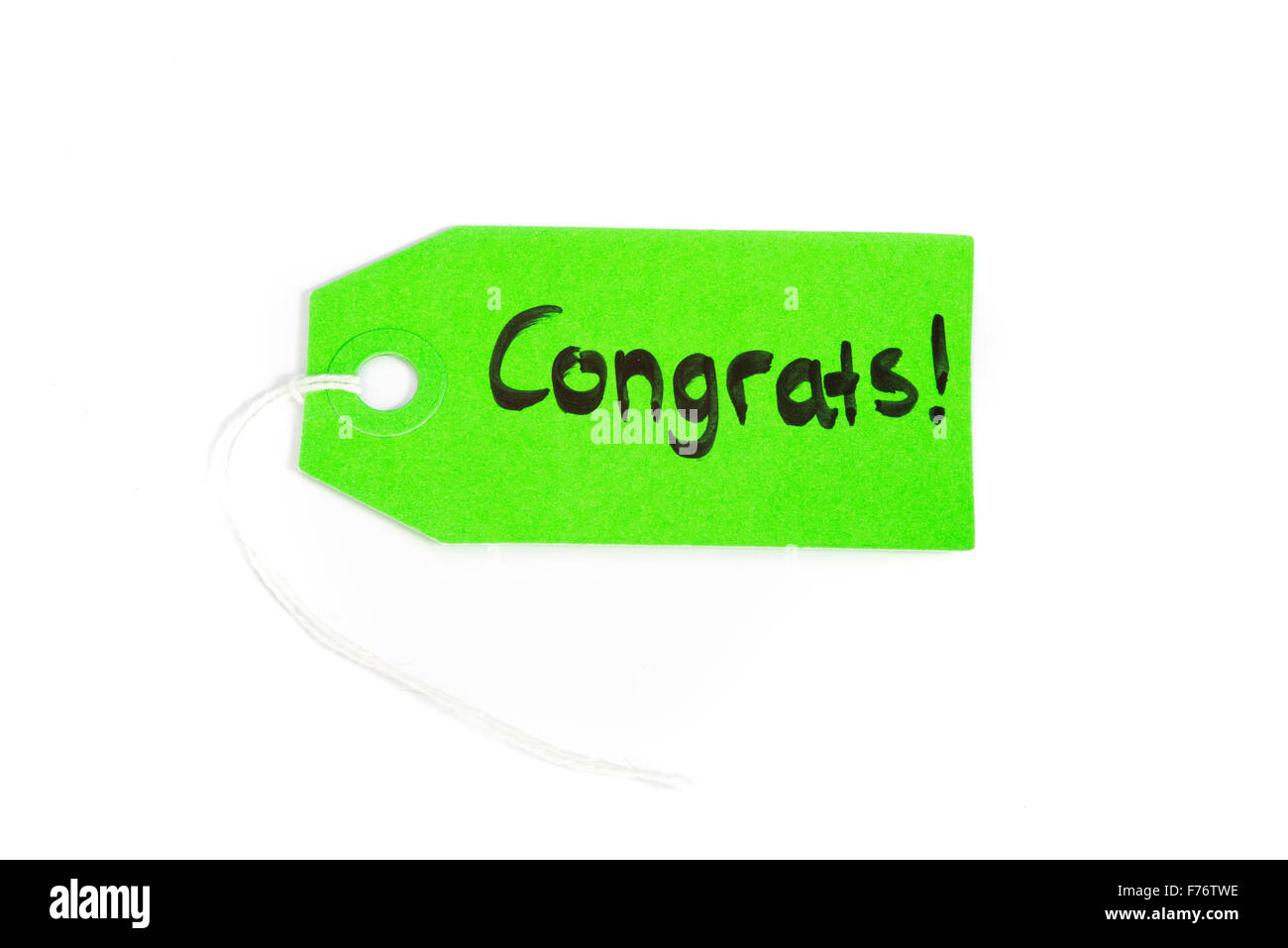 Blank card write message Cut Out Stock Images & Pictures - Alamy