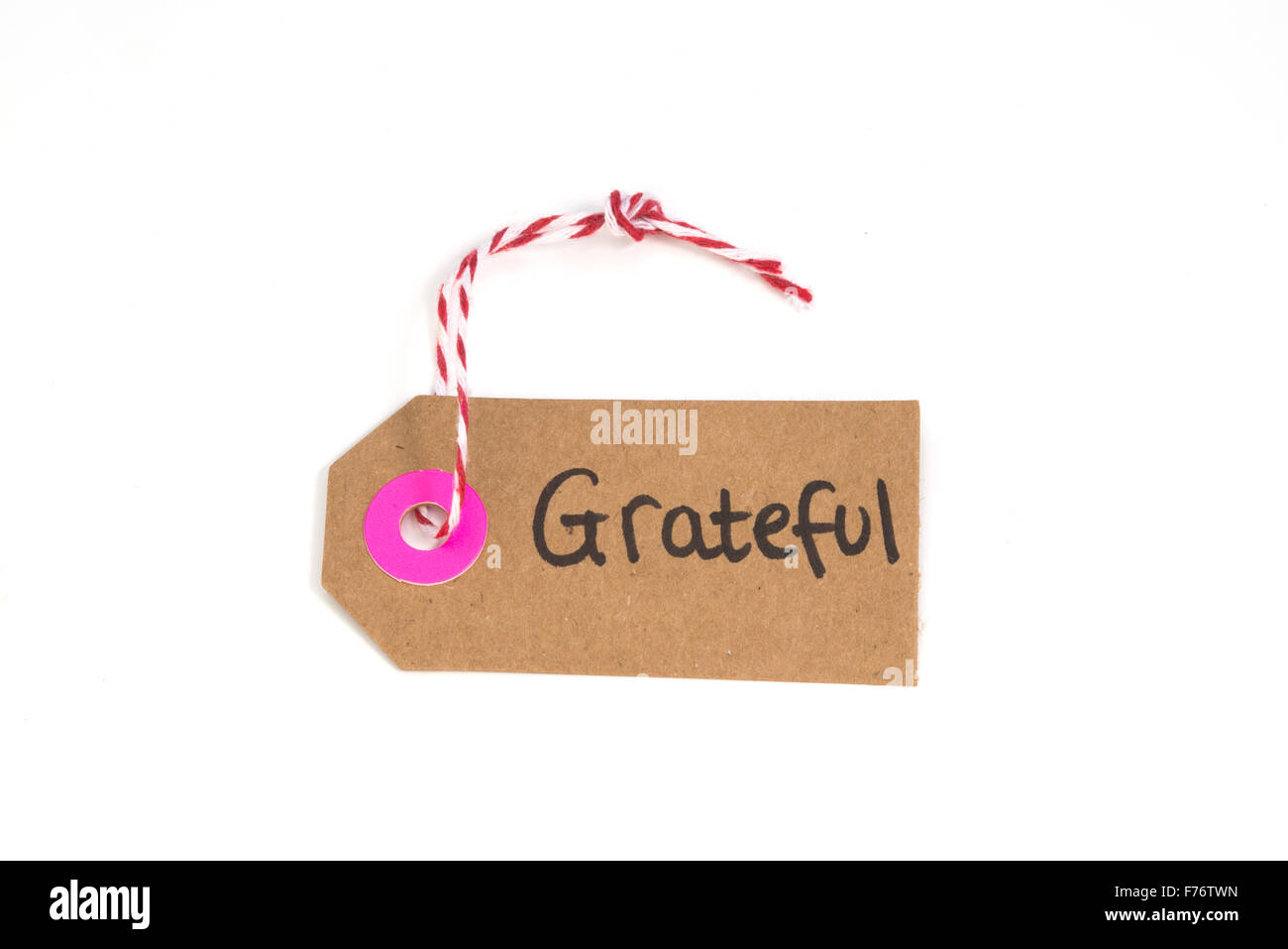 tag with string and message isolated on white background Stock Photo ...